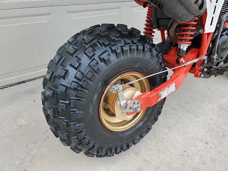 Yamaha’s Big Wheel BW200 Motorcycle Has Oversized ATV Tires - eBay ...