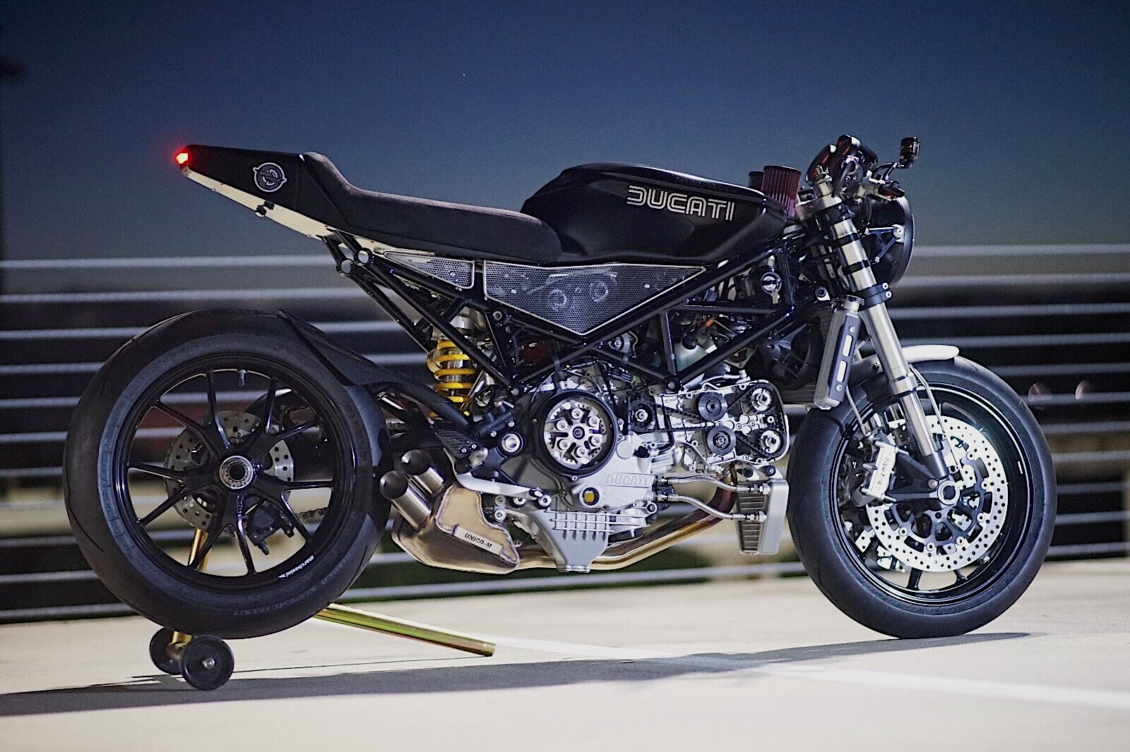 One-Off Custom Ducati Cafe Racer Oozes Appeal - eBay Motors Blog