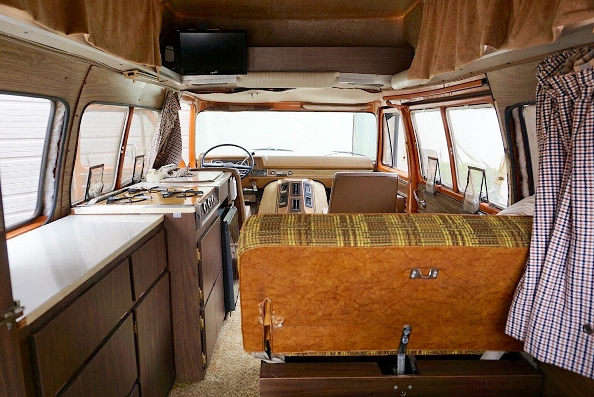 A Throwback 1973 Chevrolet 4x4 Camper Van - eBay Motors Blog
