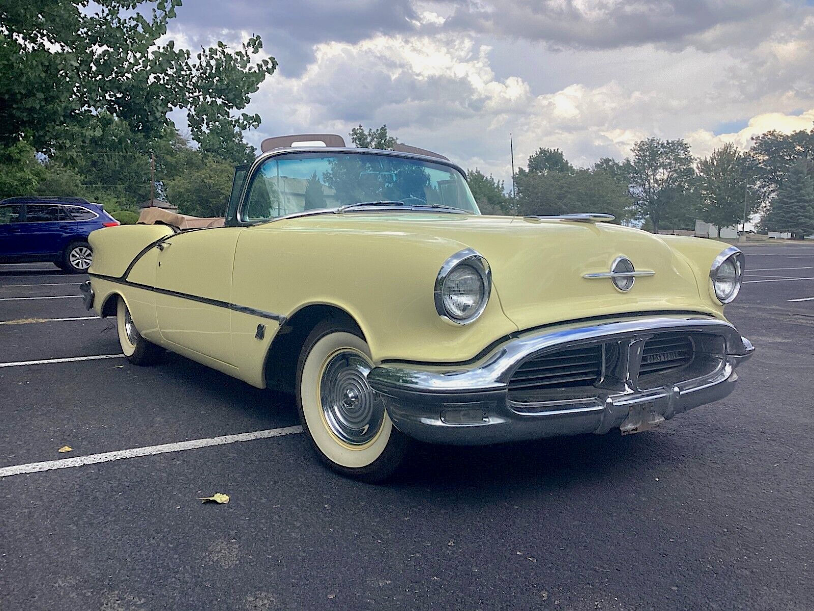 This 1956 Oldsmobile Super 88 Is Post-War Optimism in Car Form - eBay ...