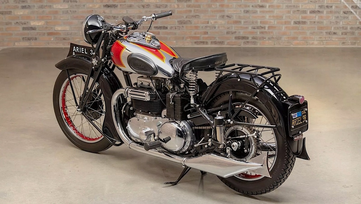 The Oddball ‘39 Ariel Square Four Motorcycle - eBay Motors Blog