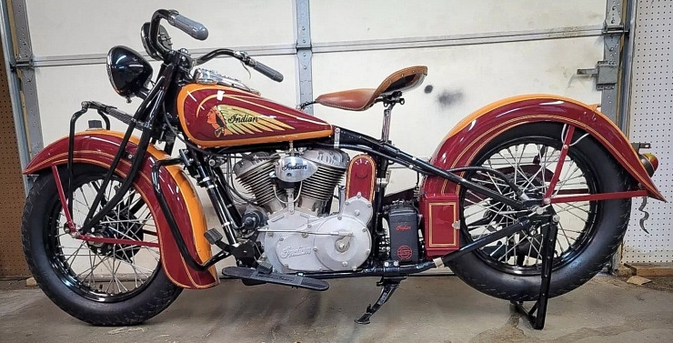 Is This 1938 Indian Chief a Concours Contender? - eBay Motors Blog