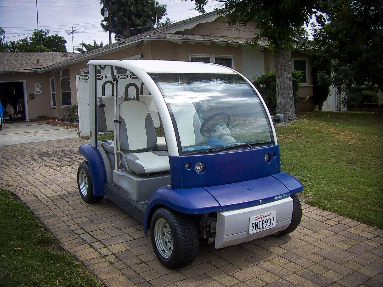 The Electric Think Golf Cart Was an Early EV from Ford - eBay Motors Blog