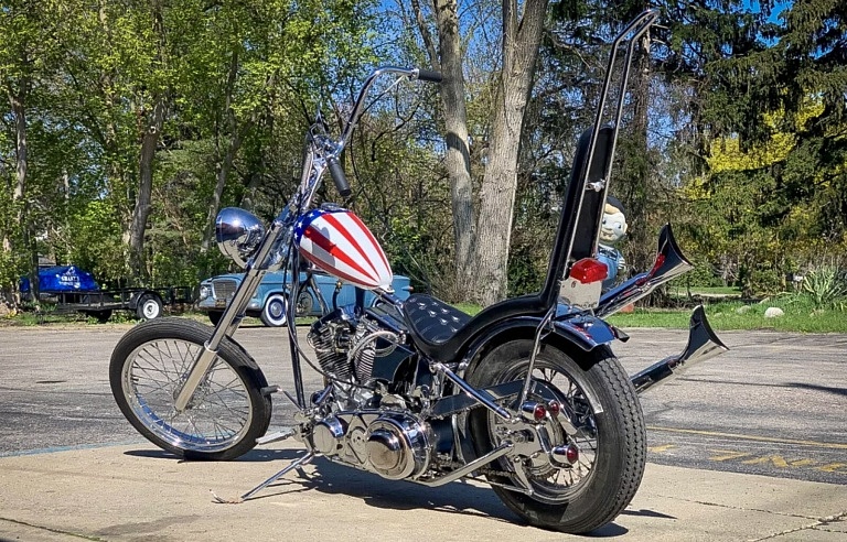 A Nearly Perfect Replica of the Easy Rider Bike - eBay Motors Blog