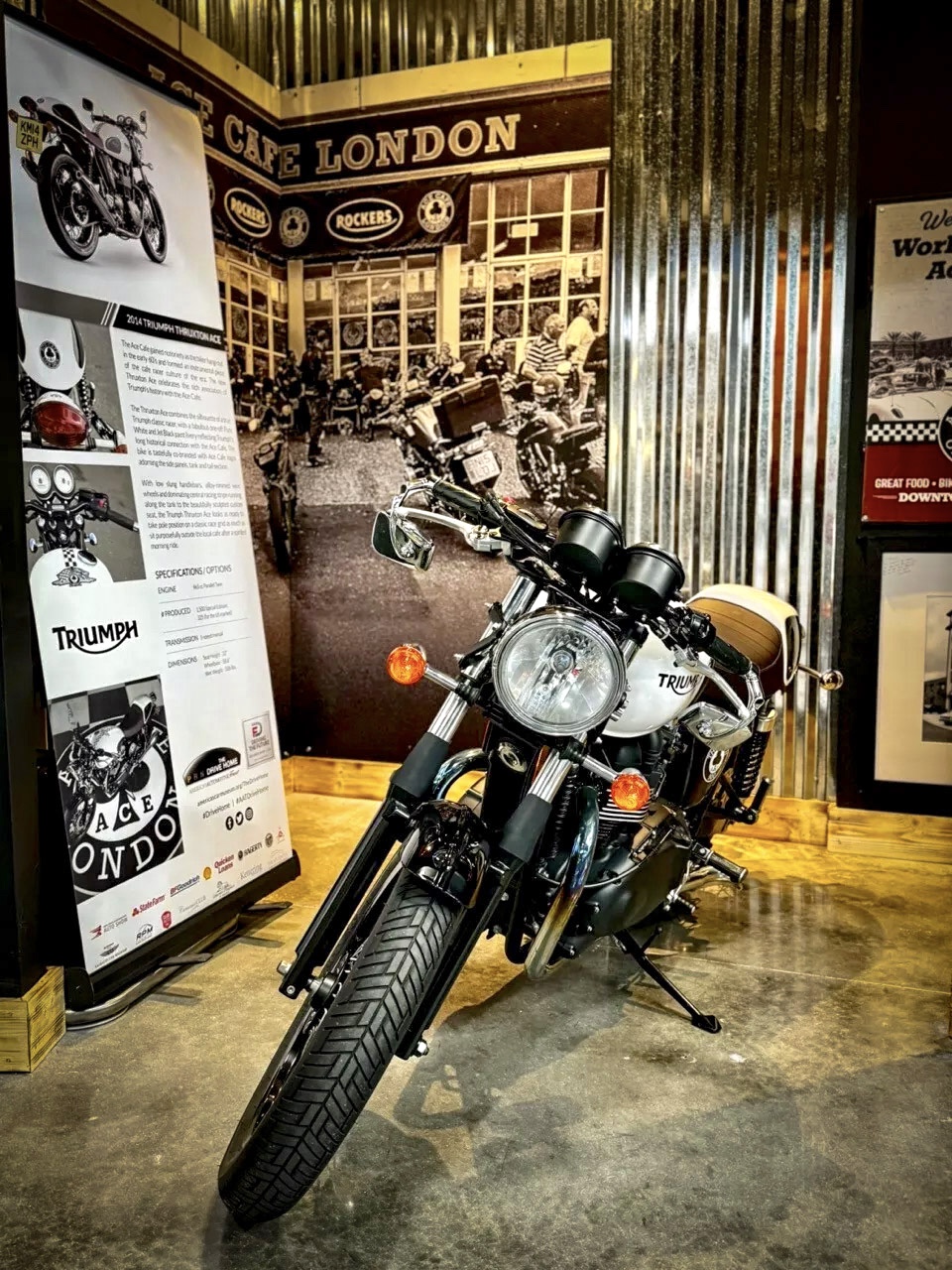 Triumph Made Just 325 Thruxton Ace Cafe Specials - eBay Motors Blog