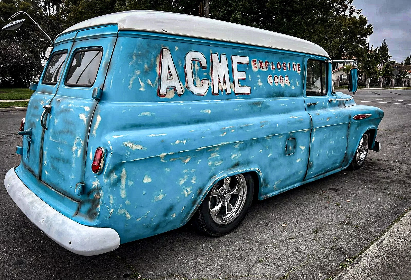 Wile E. Coyote, Your '57 Chevy Panel Truck Is Ready - eBay Motors Blog