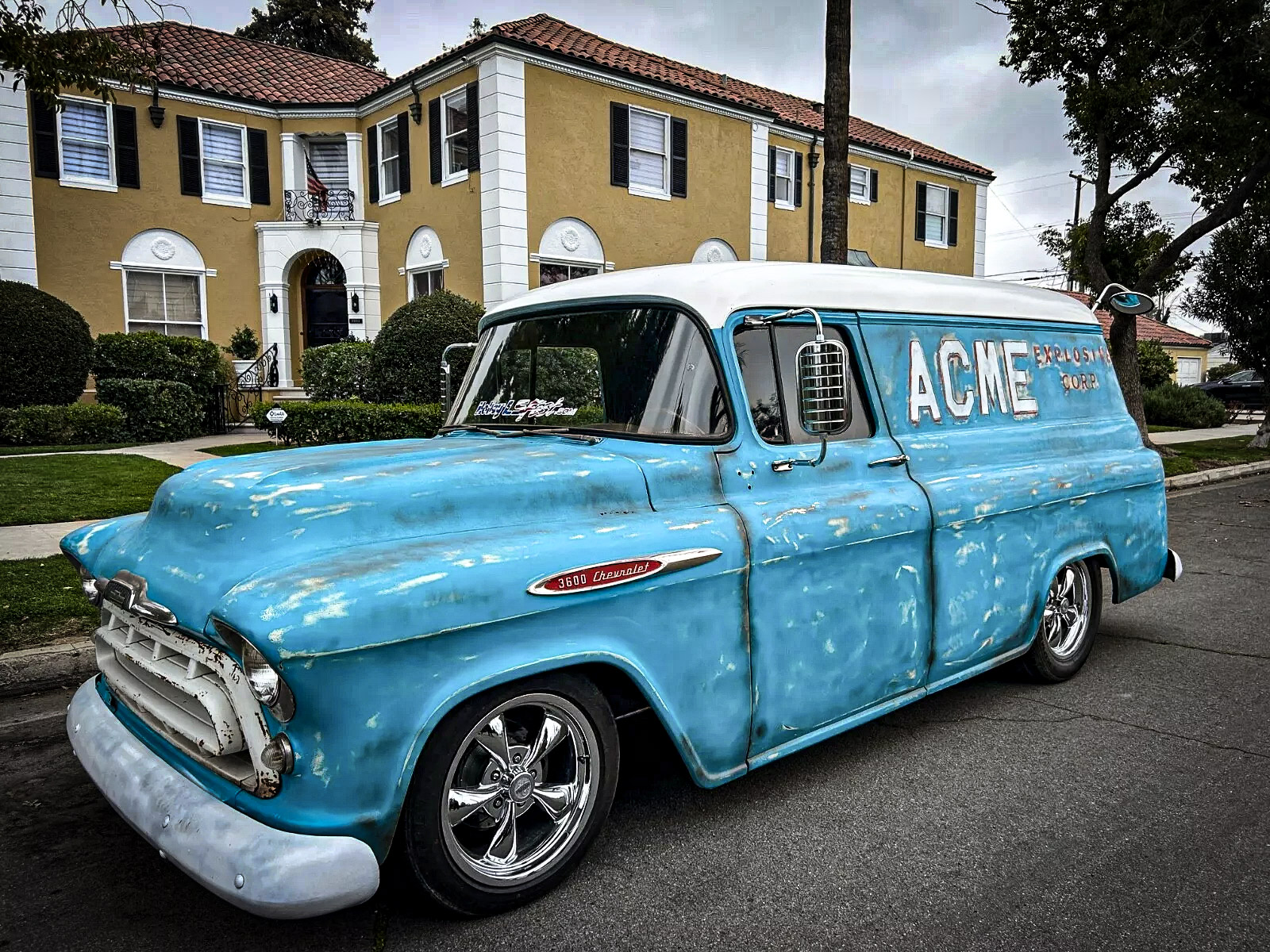 Wile E. Coyote, Your '57 Chevy Panel Truck Is Ready - eBay Motors Blog