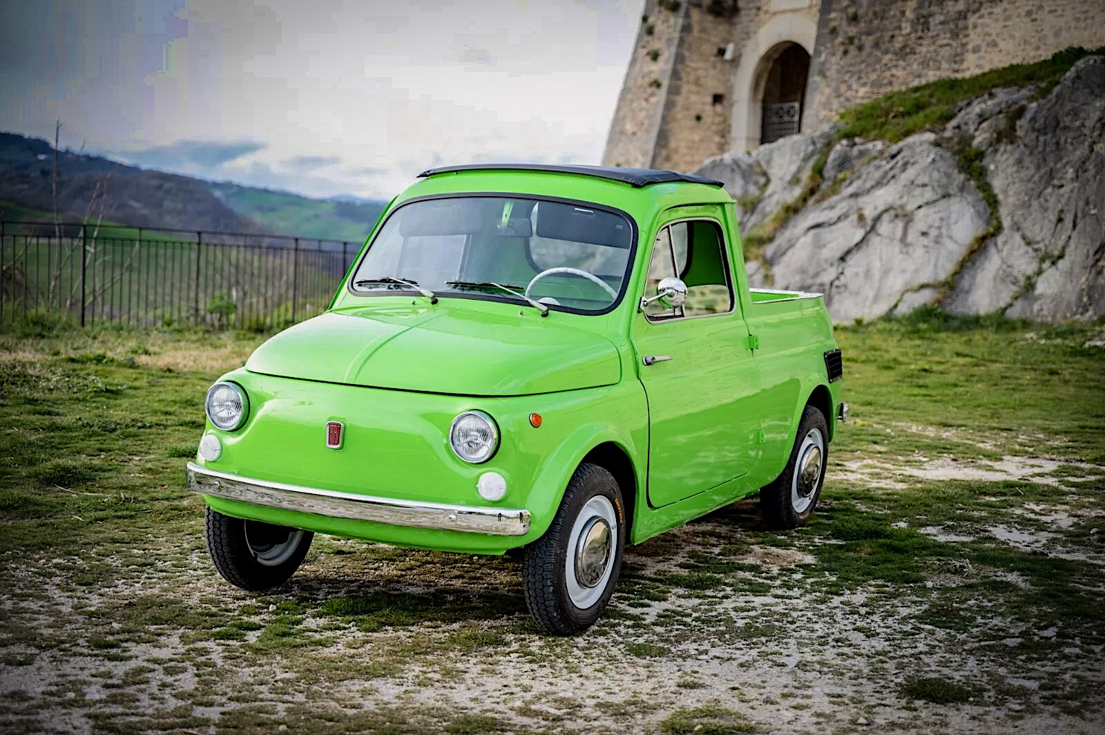 Italian Coachbuilders Created This Fiat 500 Pickup - eBay Motors Blog