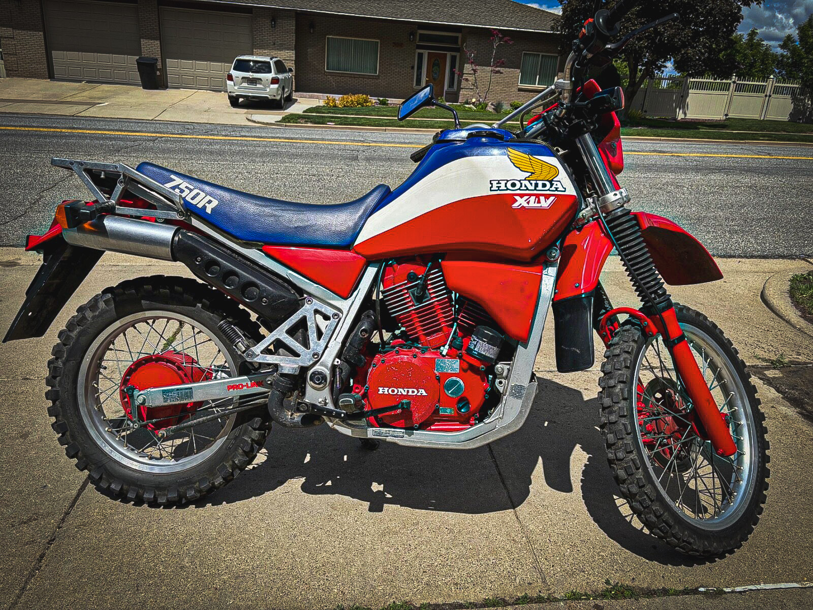 1983 Honda XLV 750R: The V-Twin Adventure Bike America Never Got - eBay ...