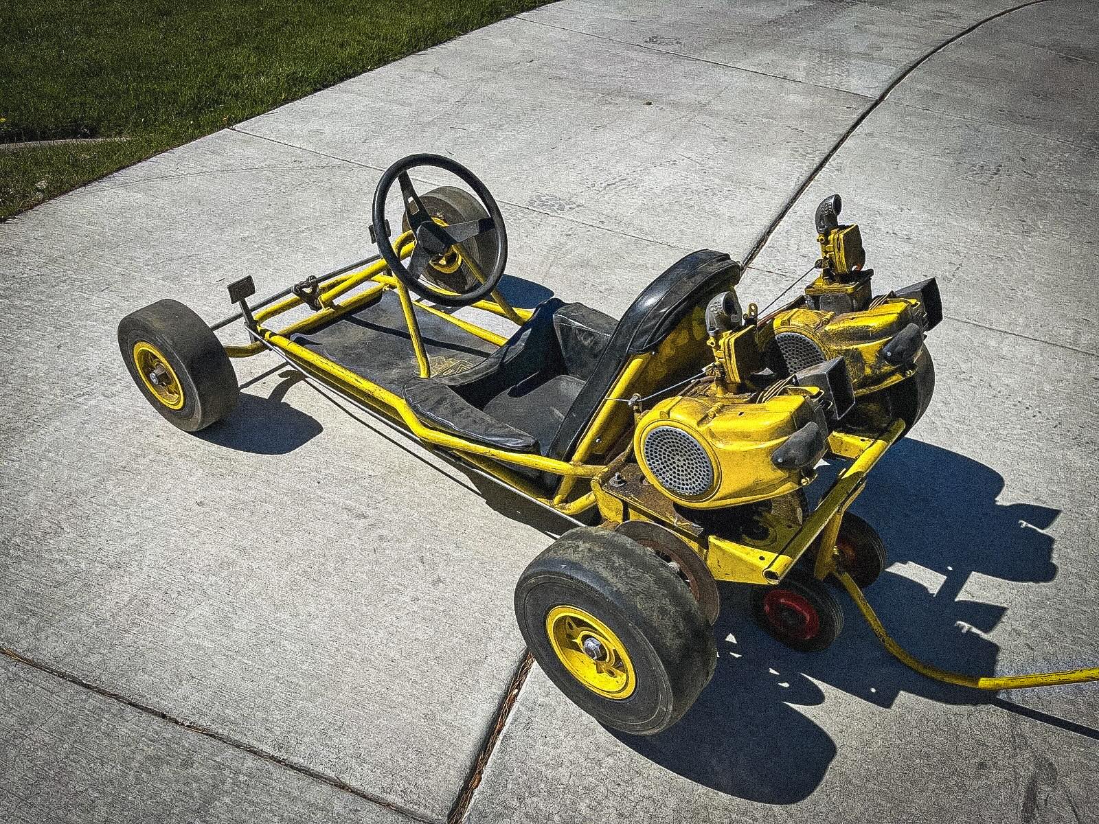 Twin-Engine McCulloch Kart Has Wild Power-to-Weight Ratio - eBay Motors ...
