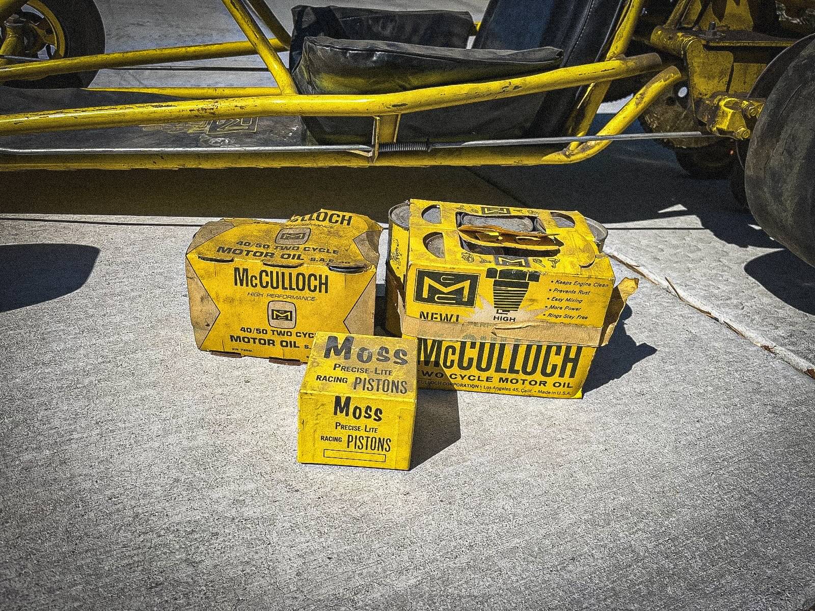 Twin-Engine McCulloch Kart Has Wild Power-to-Weight Ratio - eBay Motors ...